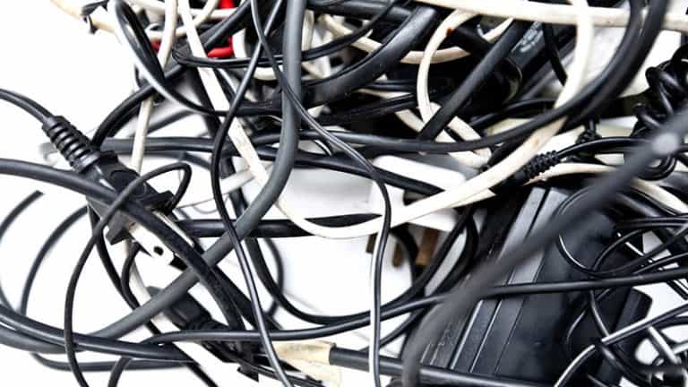 7 DIY Cable Management Ideas for your Desk - TheHomeRoute