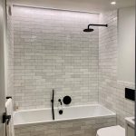 11 White and Light-Colored Shower Tile Ideas - TheHomeRoute